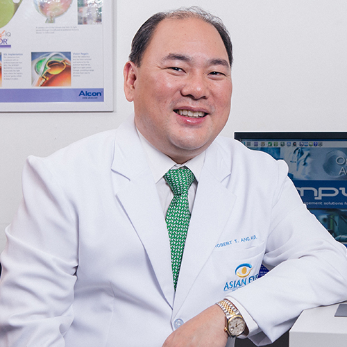 Dr. Robert T. Ang and Dr. Sharlene Noguera At the 40th APAO Congress ...