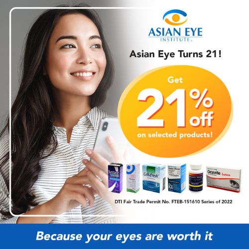 Stock Up on Eye Care Products with Asian Eye’s 21st Anniversary Promo ...