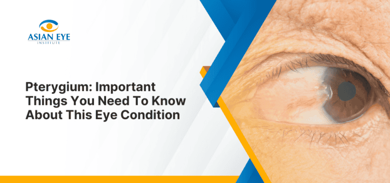 Treatment for Pterygium Eye Condition Philippines